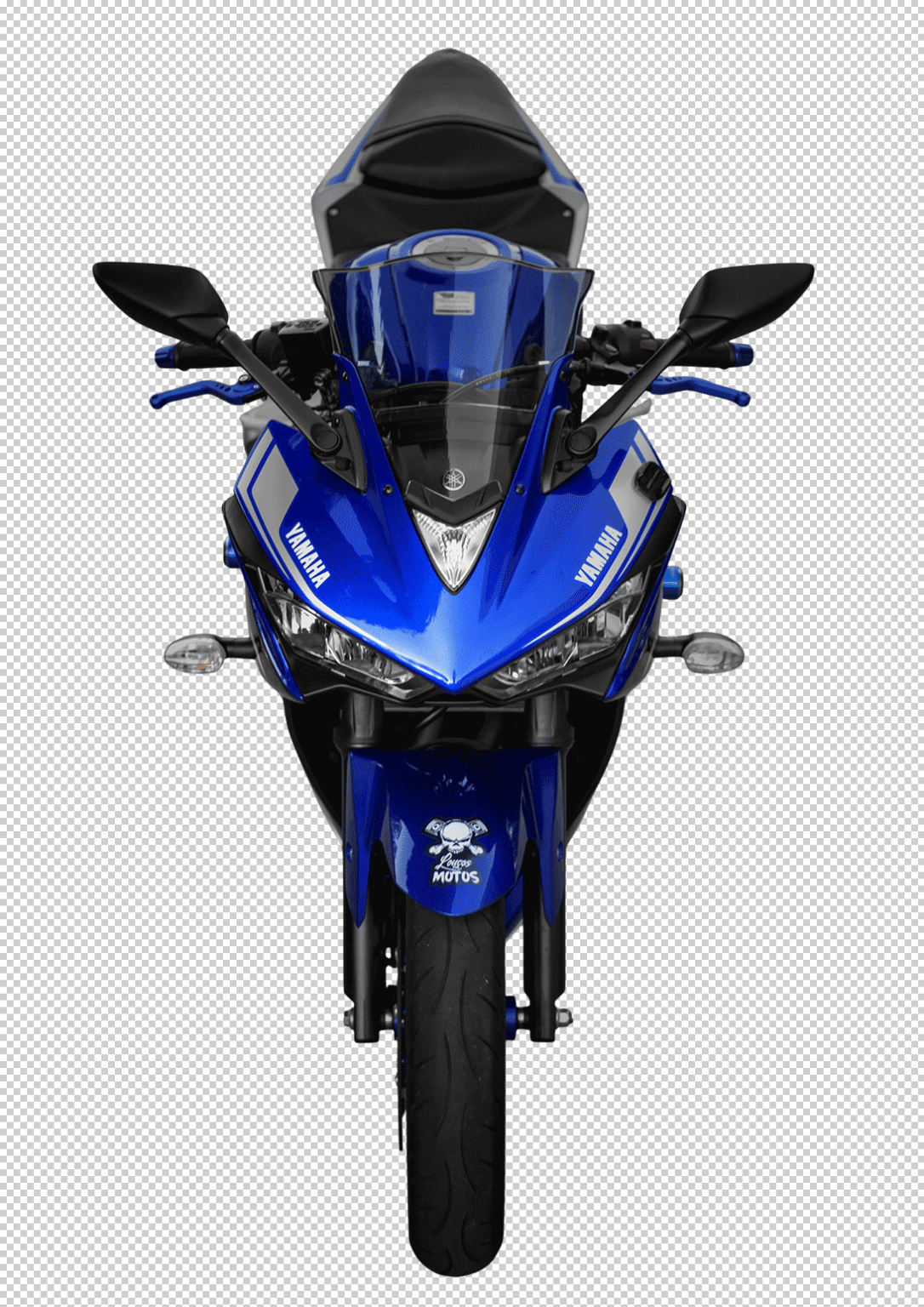 Yamaha YZF-R3 motorcycle front view PNG image , free download - pngzoom